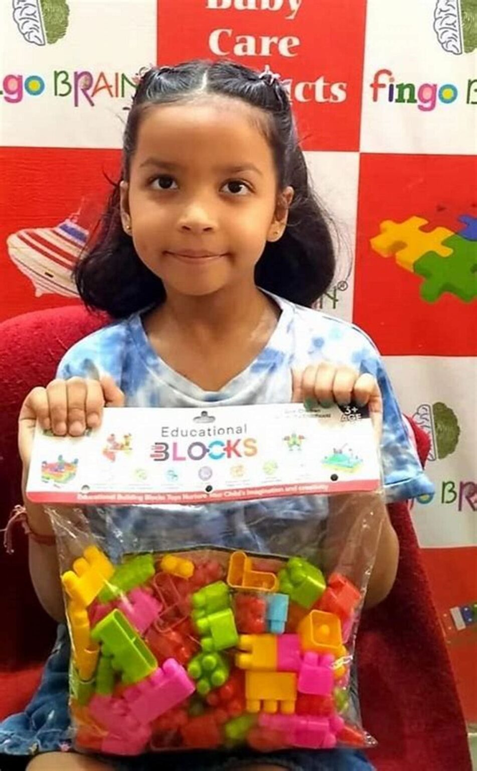 Fingo Brain Educational Interlocking Building Blocks - 200 Pieces ₹ 599 ...