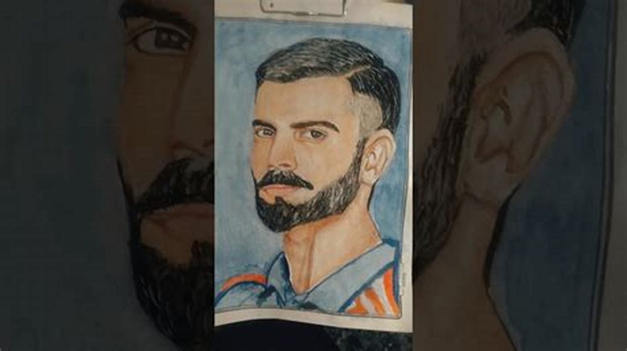 Virat Kohli Sketch » TDSMSDS