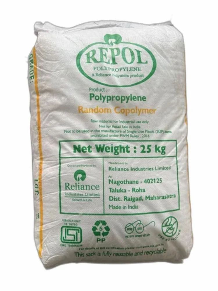 Polypropylene Repol Random Copolymer Scrap ₹ 92 » TDSMSDS