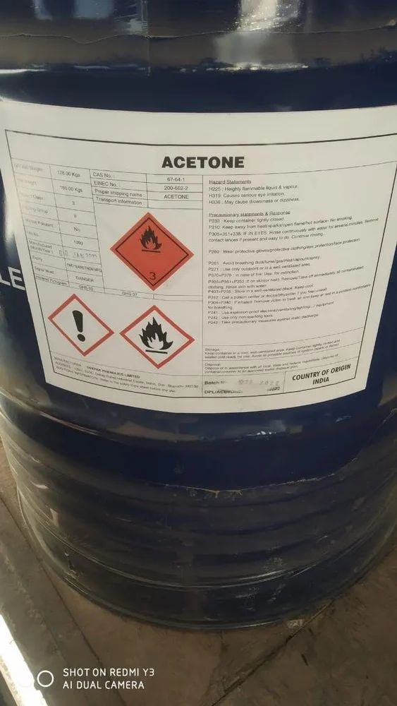 Liquid Acetone Solvent ₹ 83 » TDSMSDS